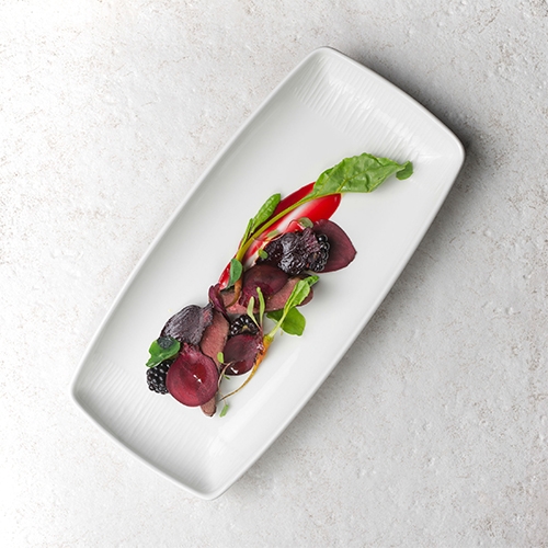 Bamboo Oblong Plate 11 9/16" 29.5cm
